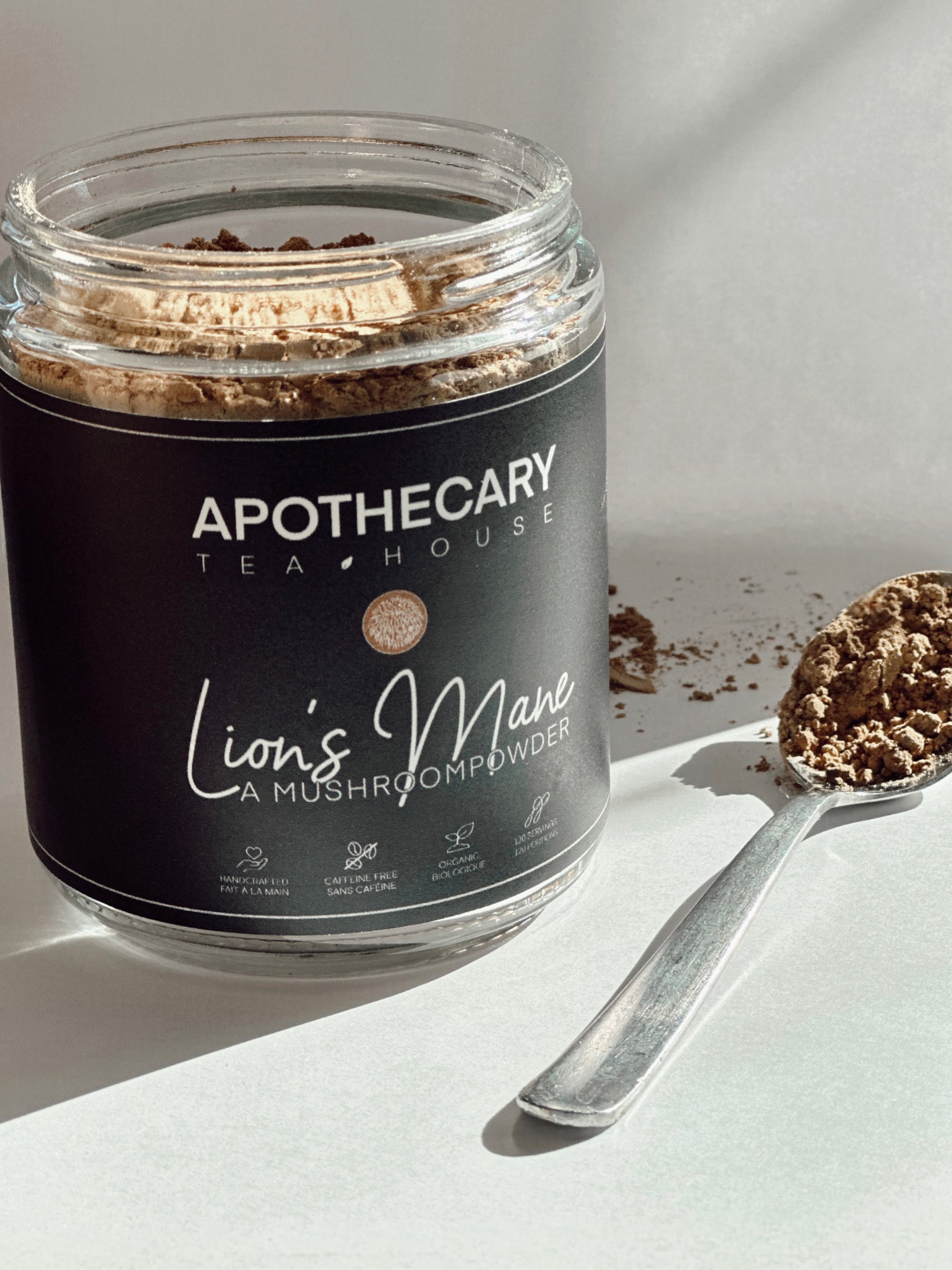 Pure Organic Lions Mane – Apothecary Tea House